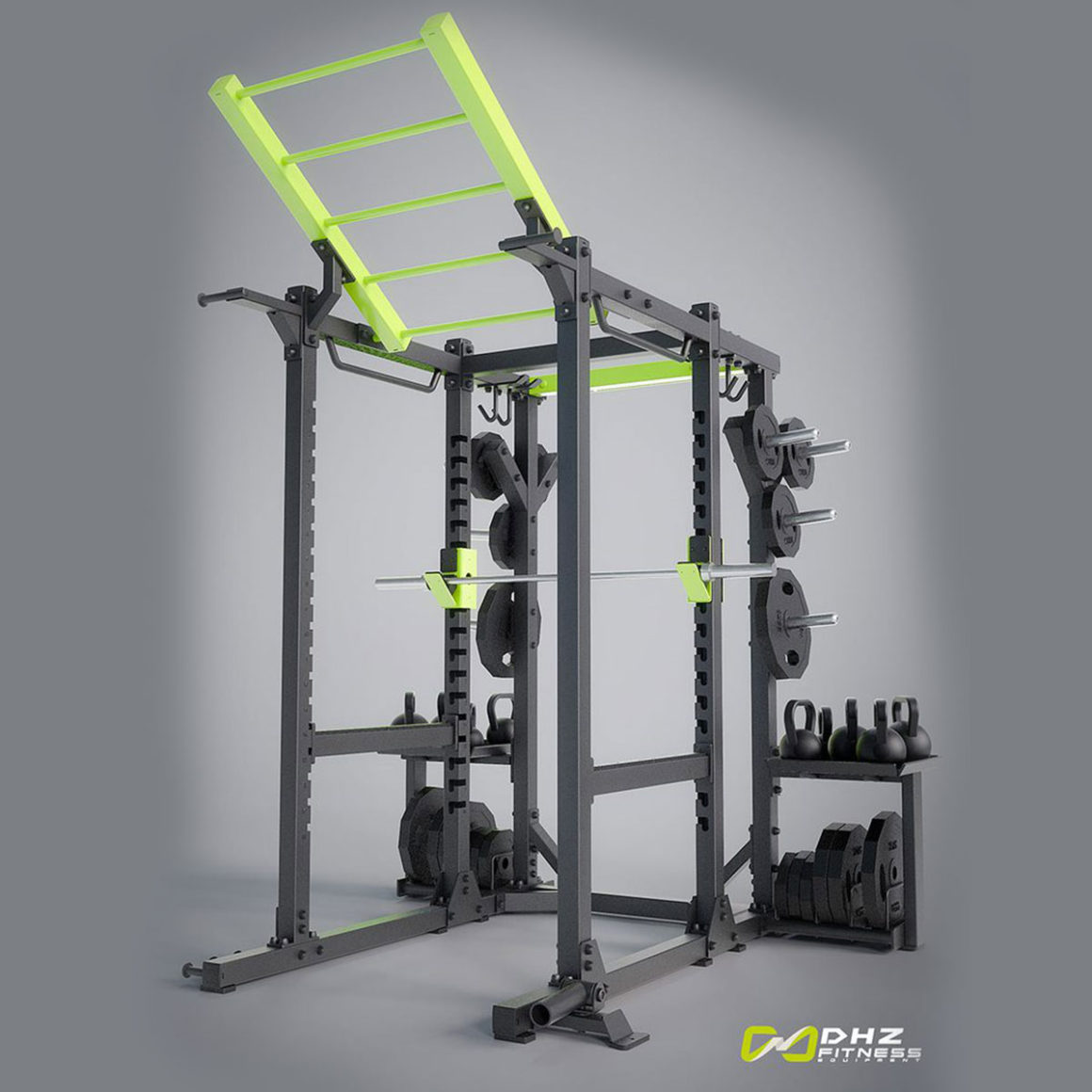 DHZ Fitness E6225 Power Rack - Fitness Oprema